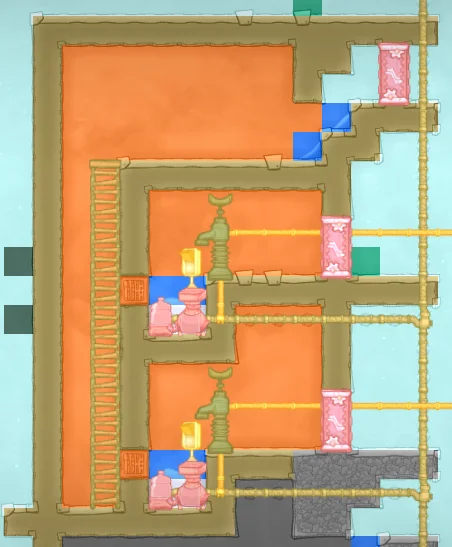 [ONI攻略] hydraシステム（もどき）で酸素供給＋電力供給 | つれづれげーむず